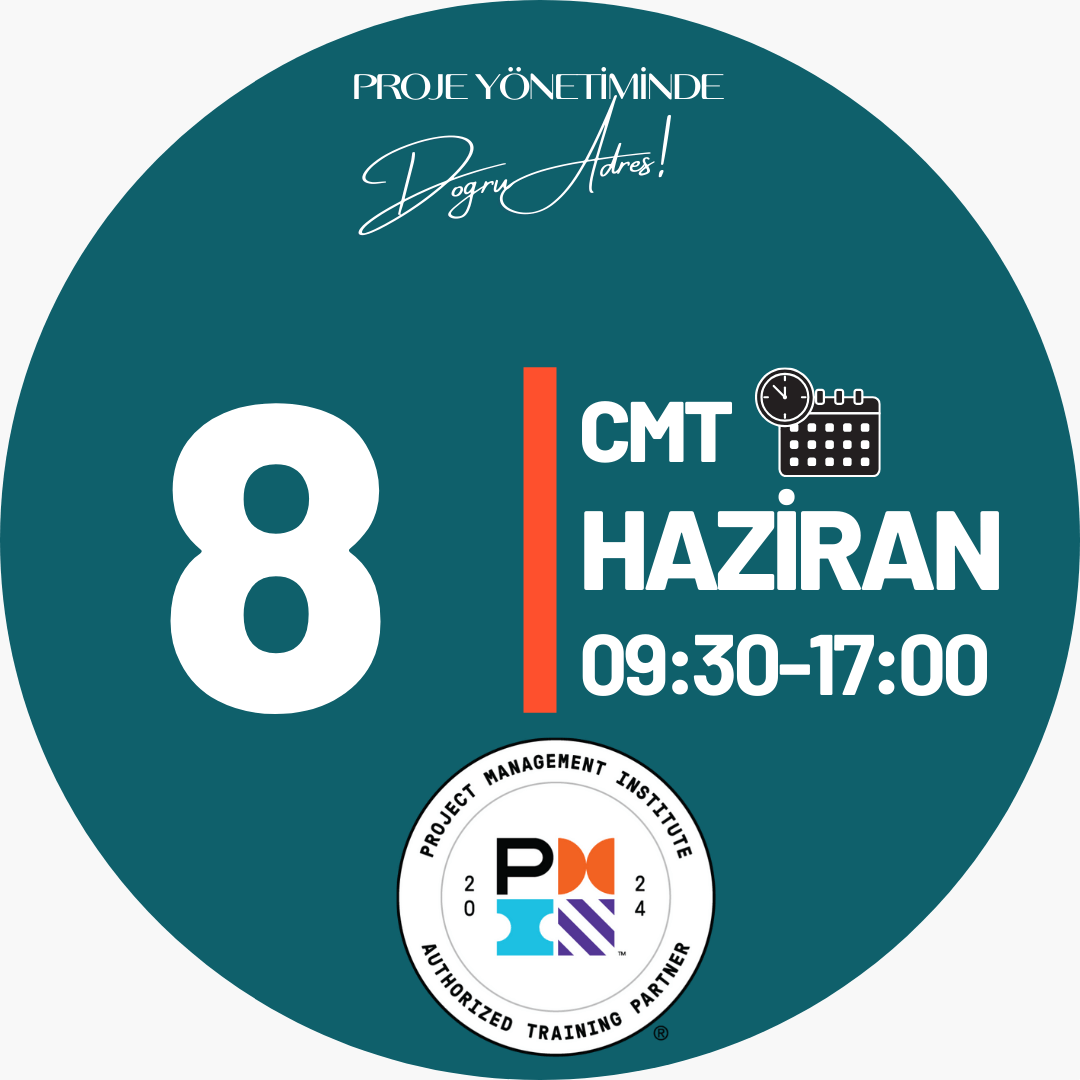 EĞİTİM TAKVİMİMİZ - Proje Yönetiminde Doğru Adres!